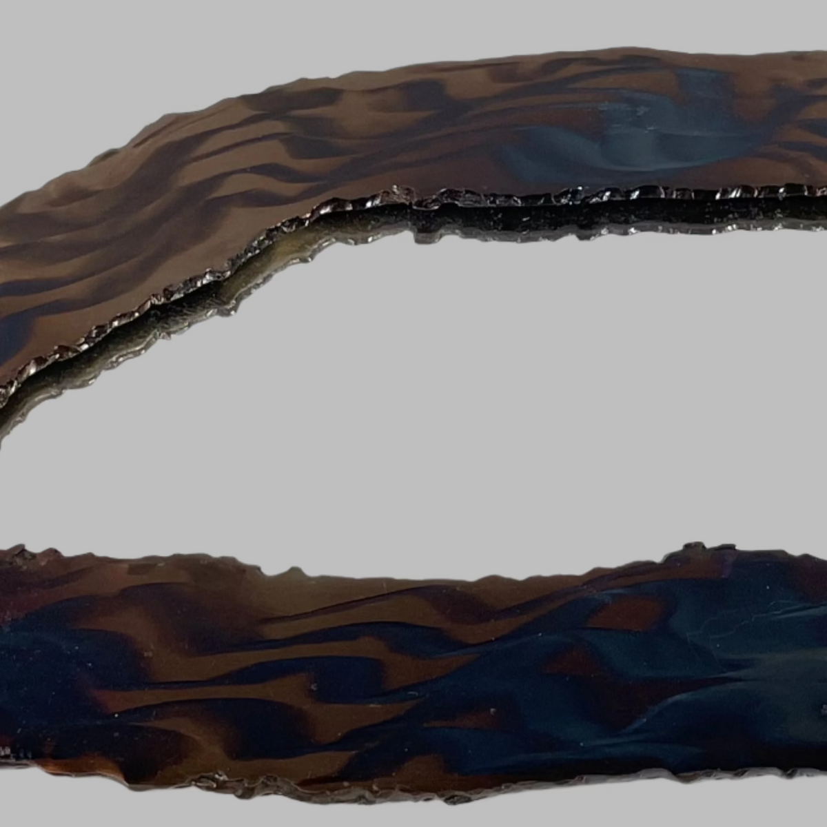 Vintage Sculptural Mirror by Dimitri Papadimitriou – Canada, 1983 – Éco-Dépôt Montréal