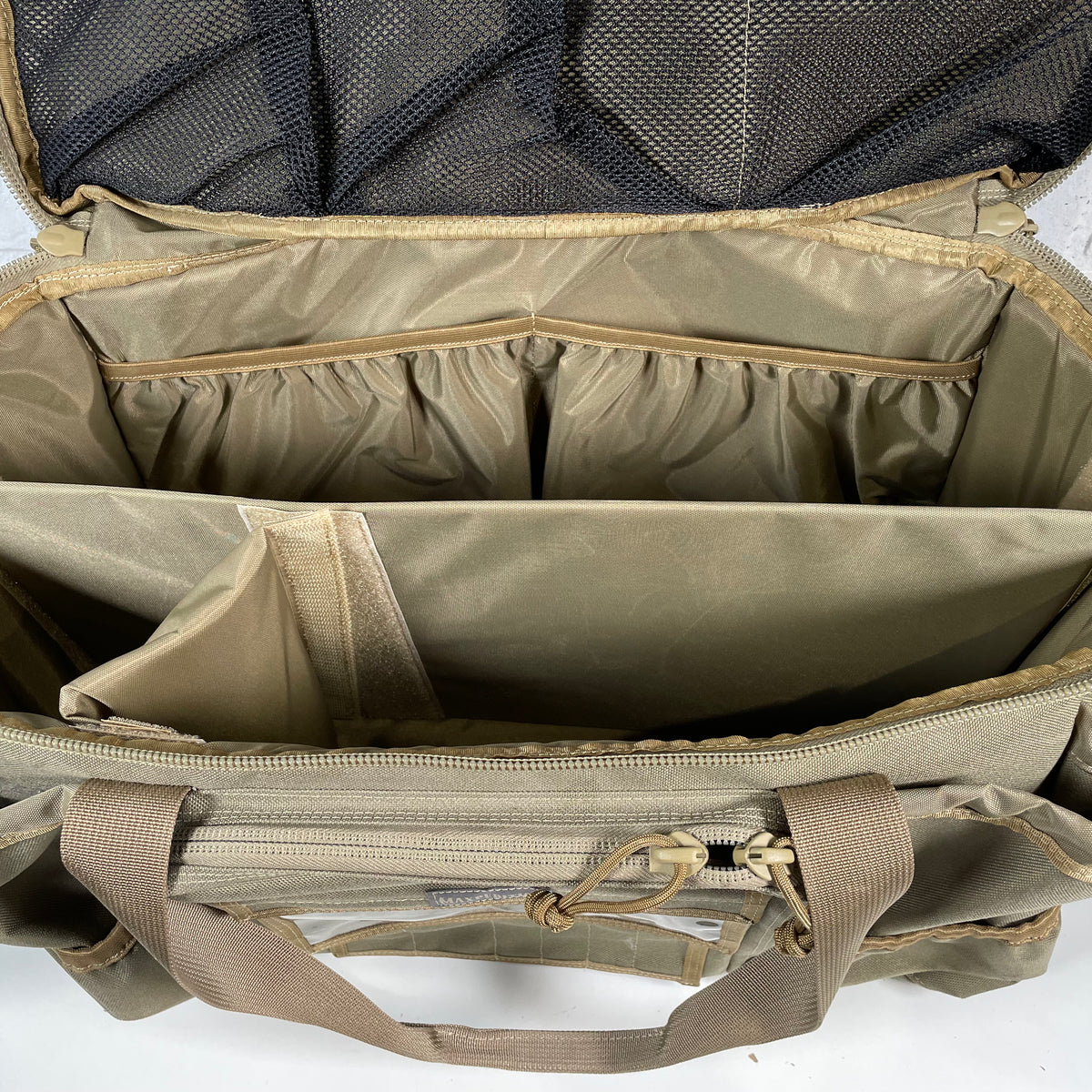 Maxpedition Tactical Duffel Bag – Rugged Modular Design, Khaki/Tan – Éco-Dépôt Montréal