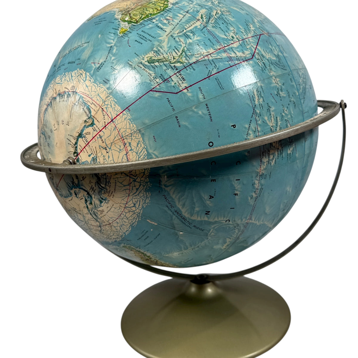 Vintage Rand McNally Relief Globe – 1990–91 Cold War Map – Éco-Dépôt ...