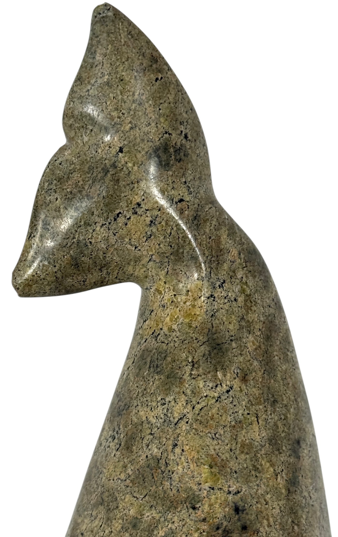 Vintage Inuit Soapstone Whale Sculpture – Canada Eskimo Art Label – Éco ...