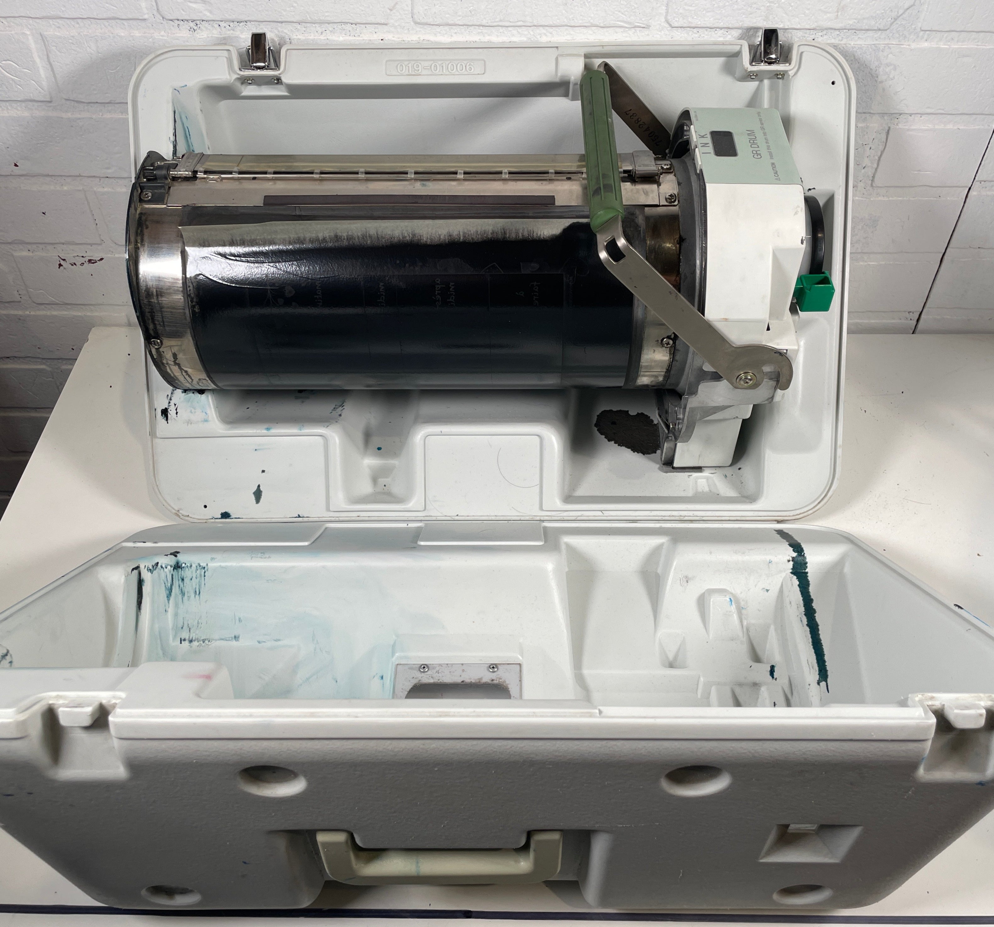 RISO Risograph Duplicator Color Drum Unit -Black W/ Case