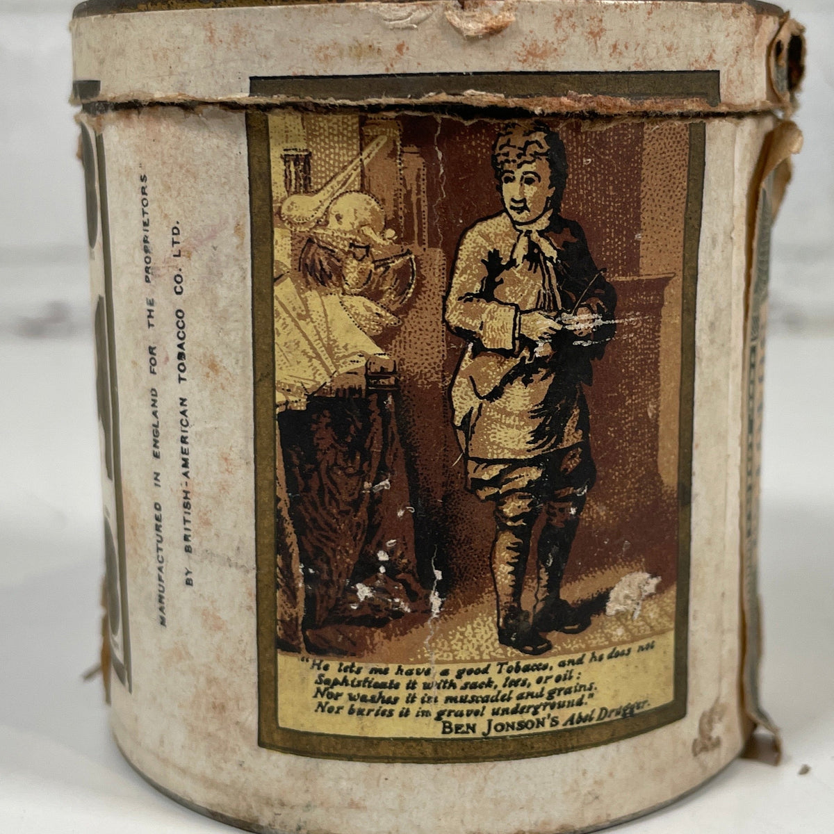 Antique Tobacco Tin. The Garrick. Lambert & Butler. England, Rare Find ...