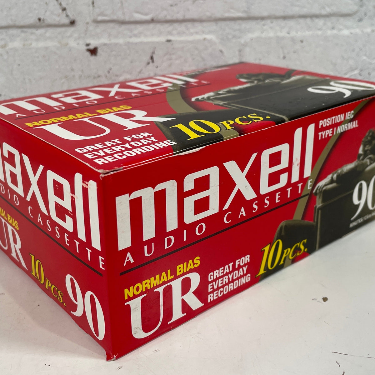 New Sealed, Maxell UR-90 Nirmal Bias Type, Cassette Tapes, 10 Pack, (1 ...
