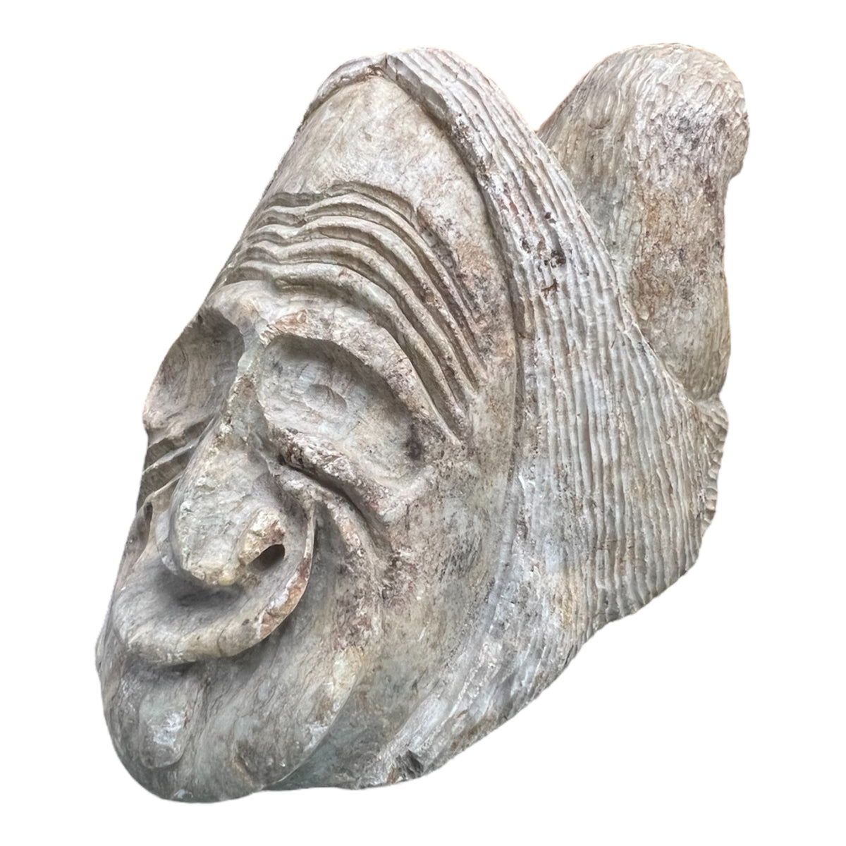 Garfield Thomas Stone Carved Beautiful Sculpture – Éco-Dépôt Montréal