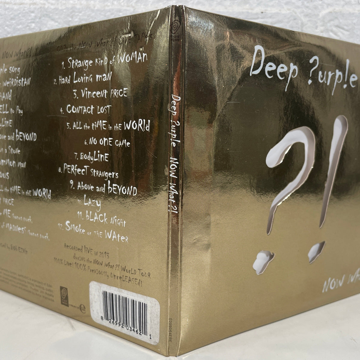 Deep Purple, Now What?! Limited Gold Edition Digipak Double CD. – Éco ...