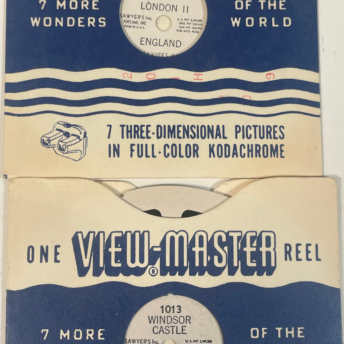 Lot of 10 View-Master Reels, 7 More Wonders of the World – Éco-Dépôt ...