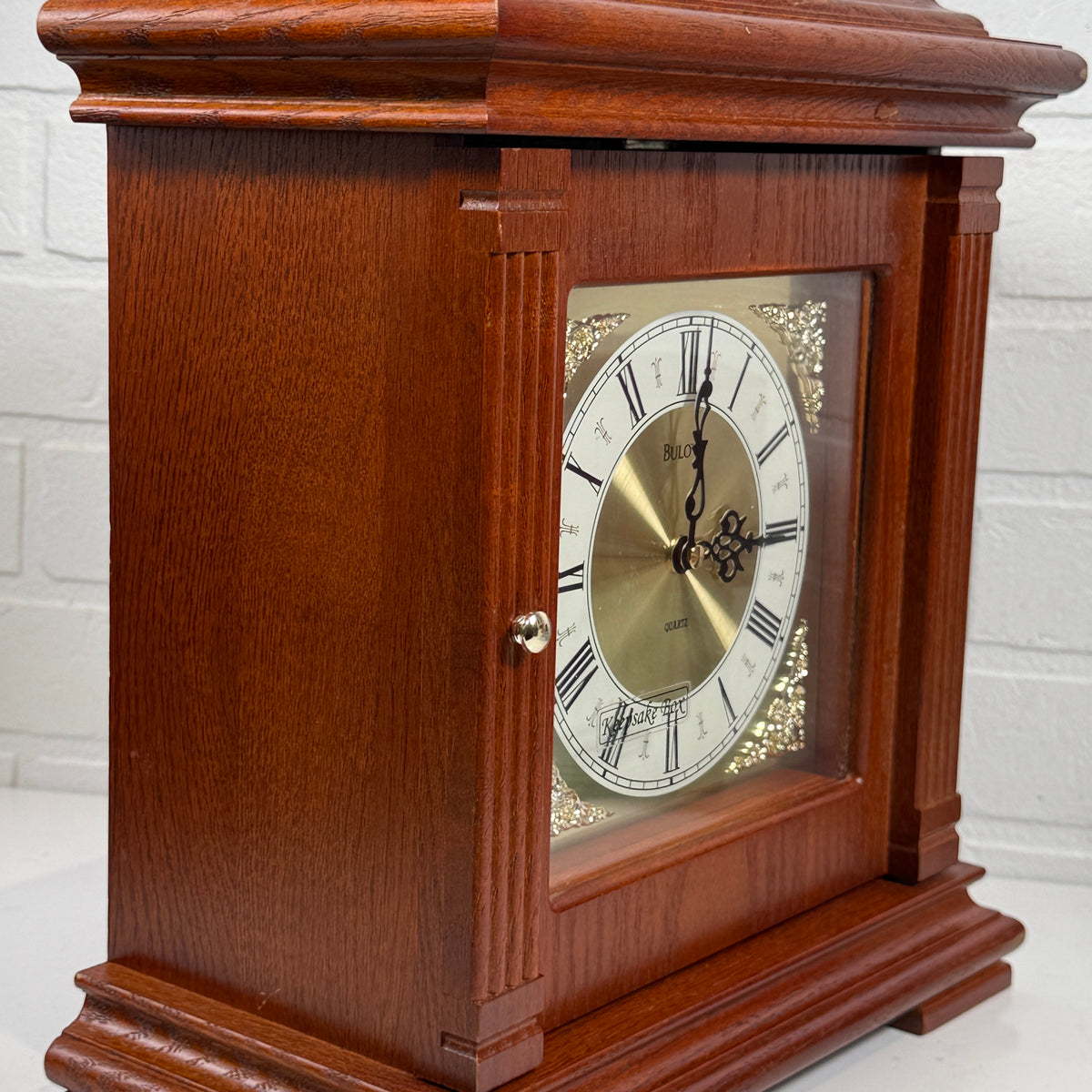 Bulova Hidden Jewelry Box Clock – Vintage Faux Timepiece Storage – Éco ...