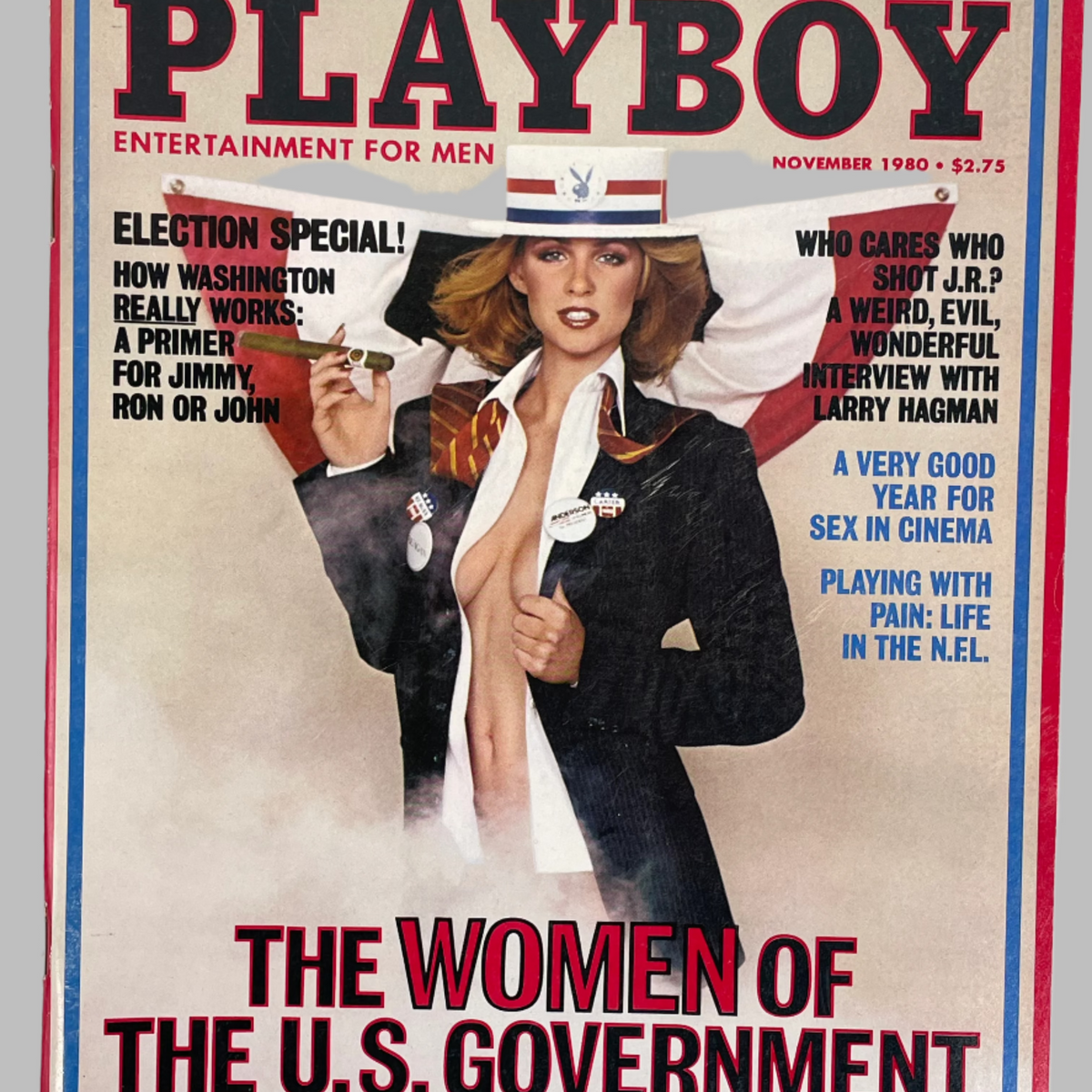 PLAYBOY Magazine November 1980 Vintage Centerfold Jeana Tomasino w/Jim ...