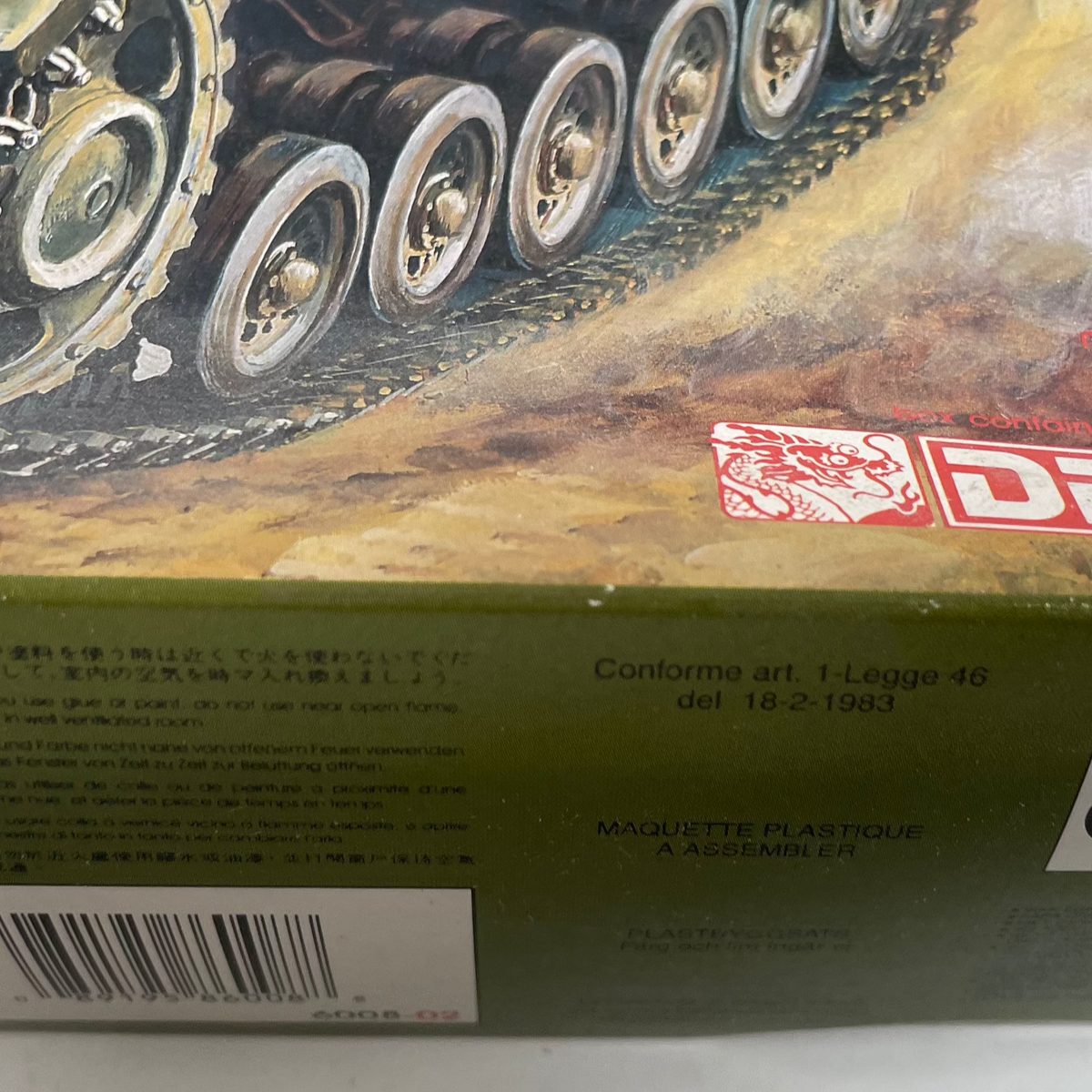 Dragon 6008 – Sturmgeschütz III Ausf. B Sd.Kfz. 142 – 1:35 Scale Model ...