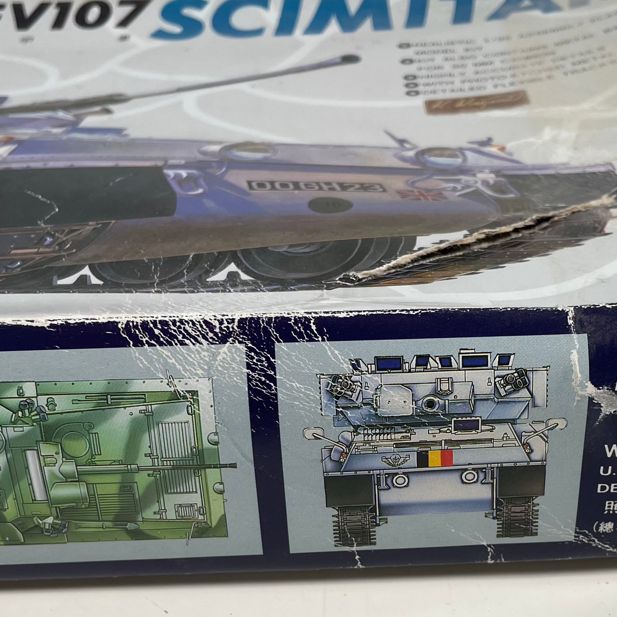 AFV Club 1:35 British CVRT FV107 Scimitar – Kit #AF35013 – Unassembled ...