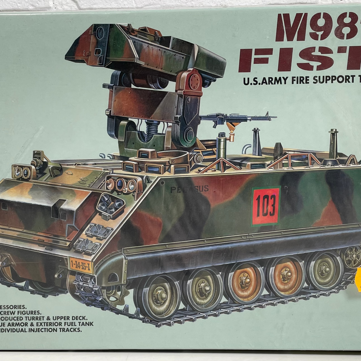 Academy 1361 M981 FISTV U.S. Army Fire Support Team Vehicle 1:35 Scale ...