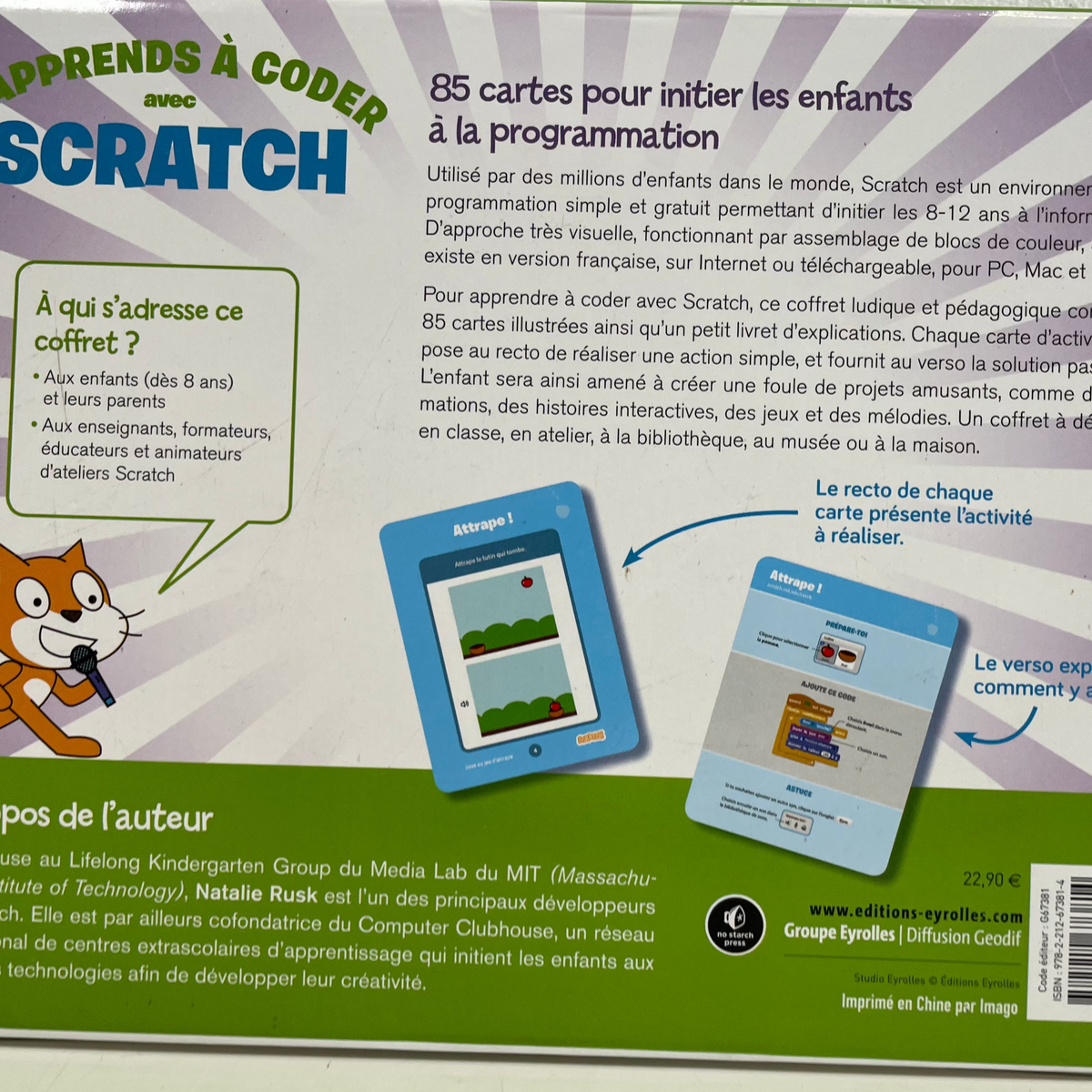 I'm learning to code with Scratch box set: 85 cards to get started Nat ...