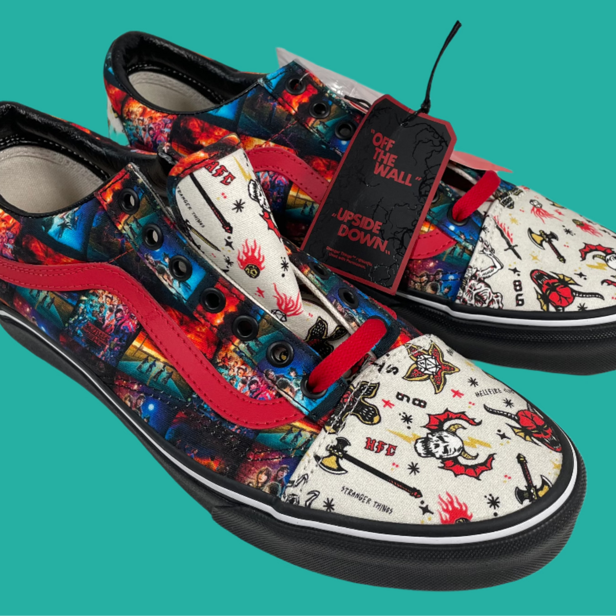 Vans X, Stranger Things Hellfire Club Old Skool – Size 10 US – Deadsto ...