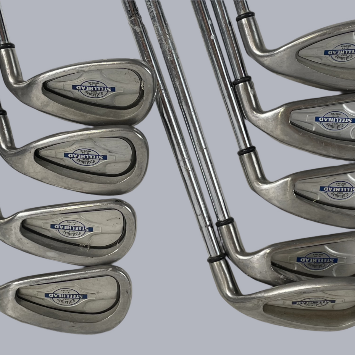 Callaway X-14 Steelhead Irons – 3 to PW (8-Club Set) – Classic Game Im ...