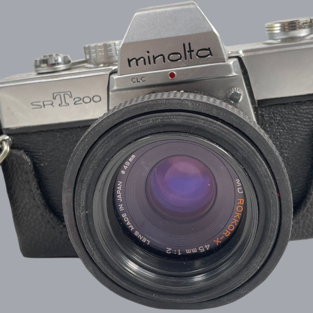 Minolta SR-T 200 Film Camera Kit – 2 Lenses (45mm & 135mm) + Flash, Fi ...