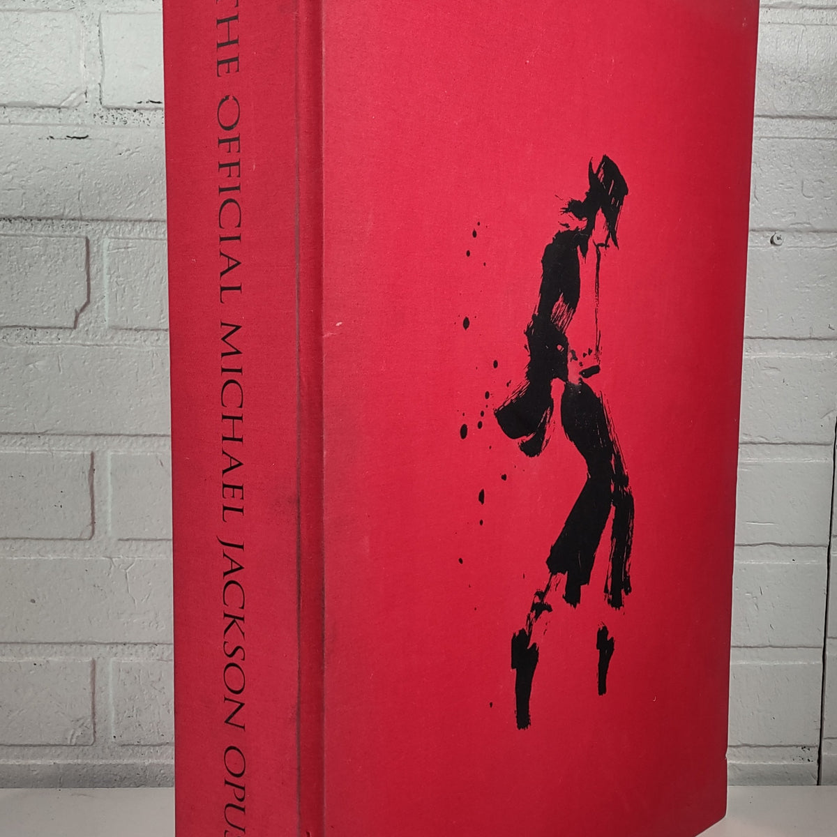 Opus- Michael Jackson, Official Edition Photo Picture Book w/ White Gl ...