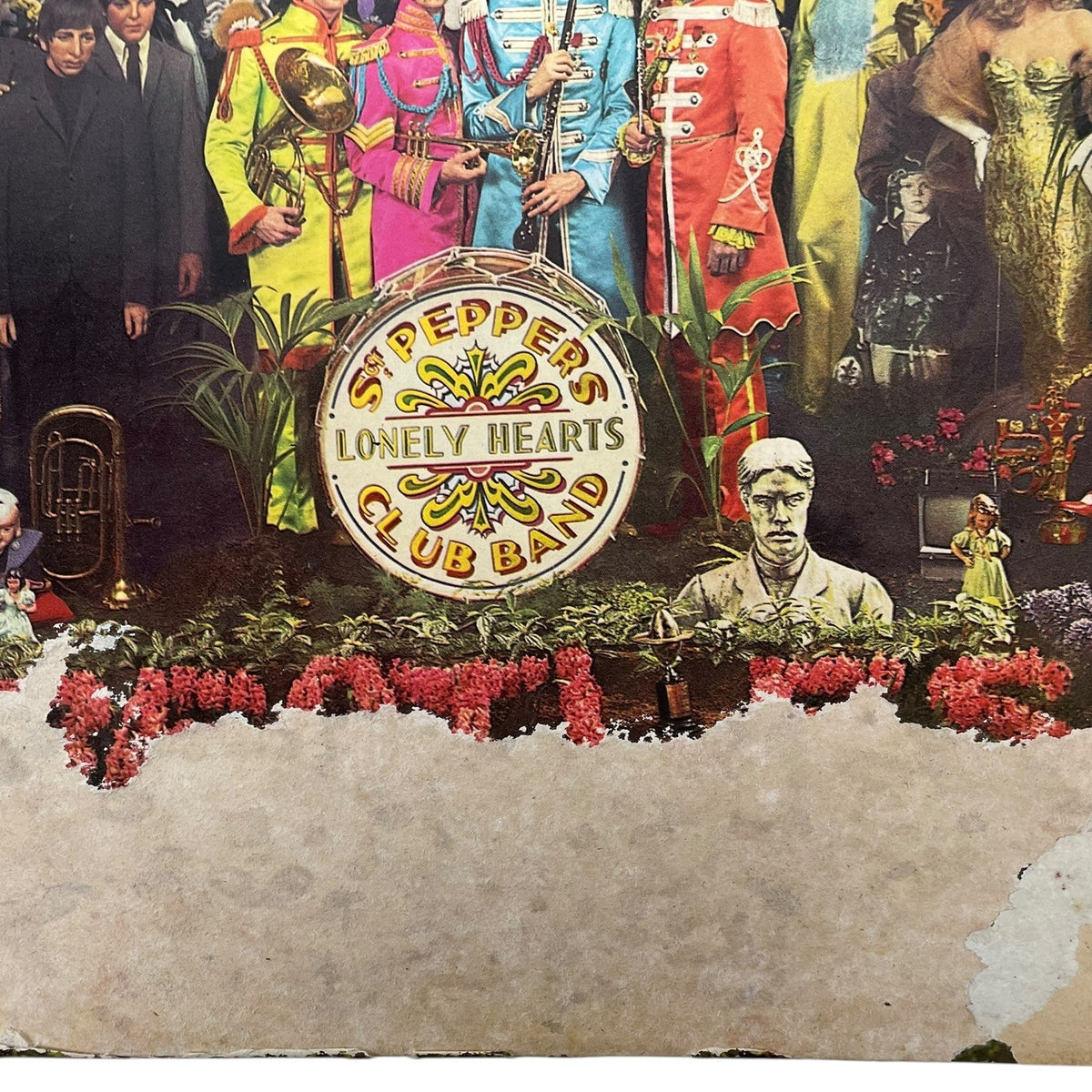 Beatles Sgt. Pepper – UK PCS 7027 Stereo 1967 (Worn Cover - F- ) Album ...