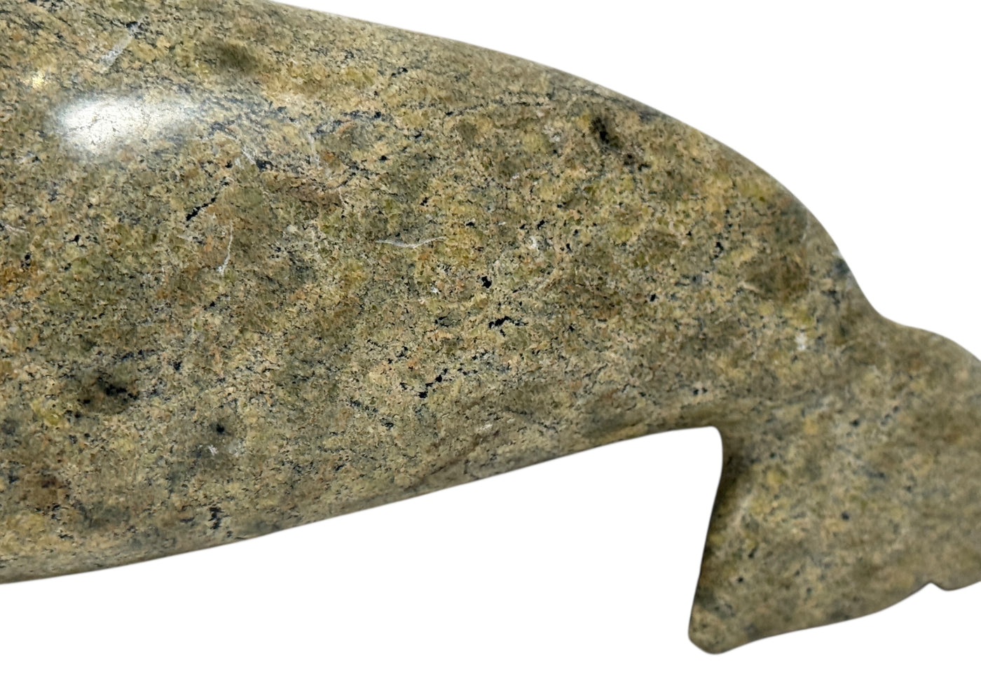 Vintage Inuit Soapstone Whale Sculpture – Canada Eskimo Art Label – Éco ...